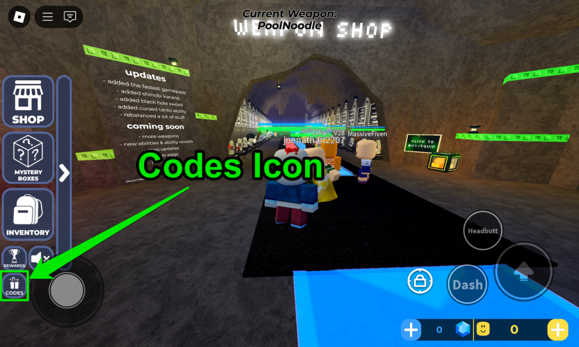 Blades and Buffoonery Codes November 2025