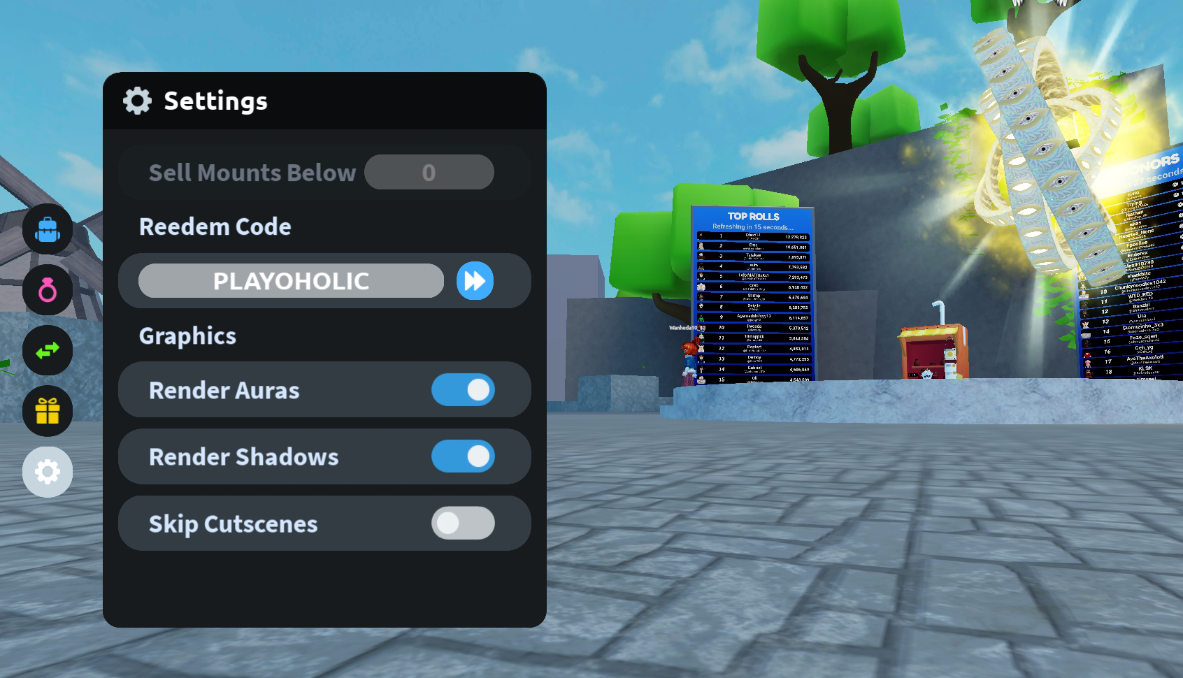 Mount RNG Codes November 2025