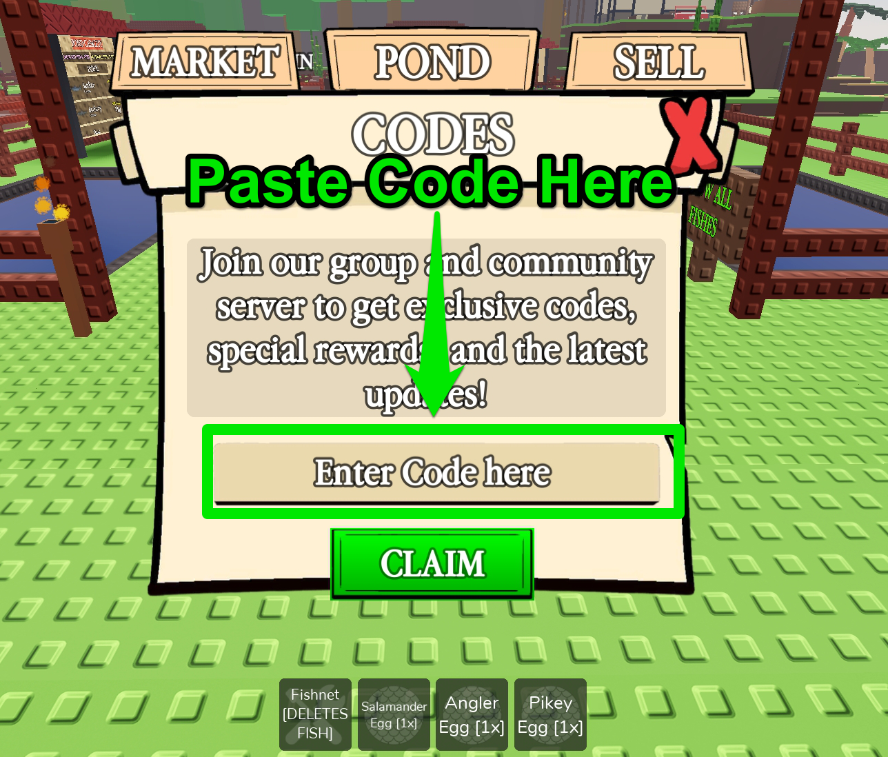 Own a Fish Pond Codes October 2025