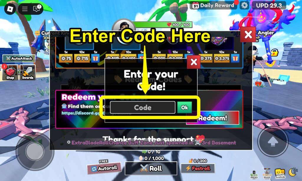 Dungeon RNG Codes October 2025