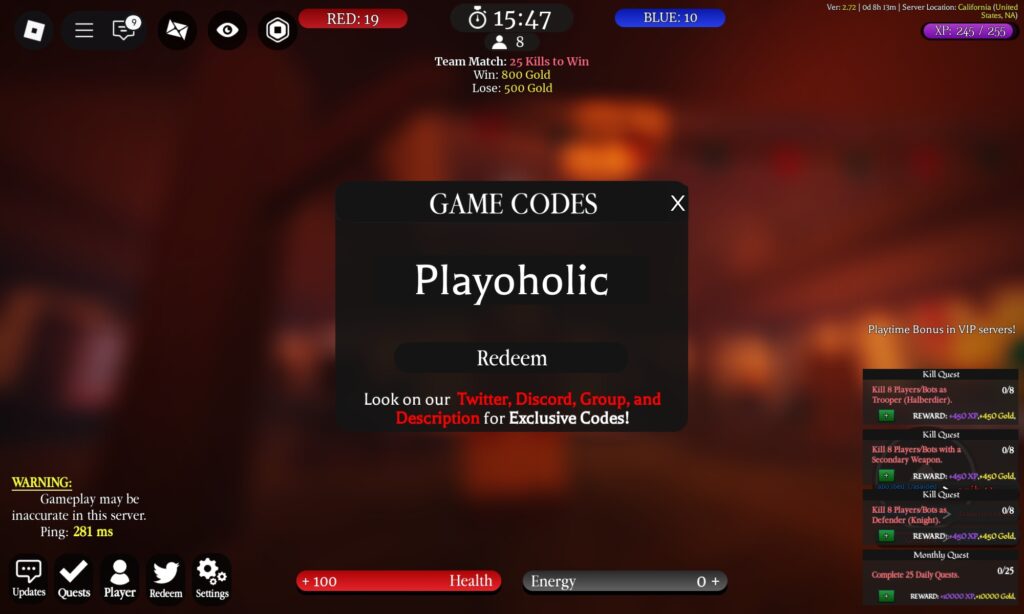 Call of Chivalry Codes October 2025