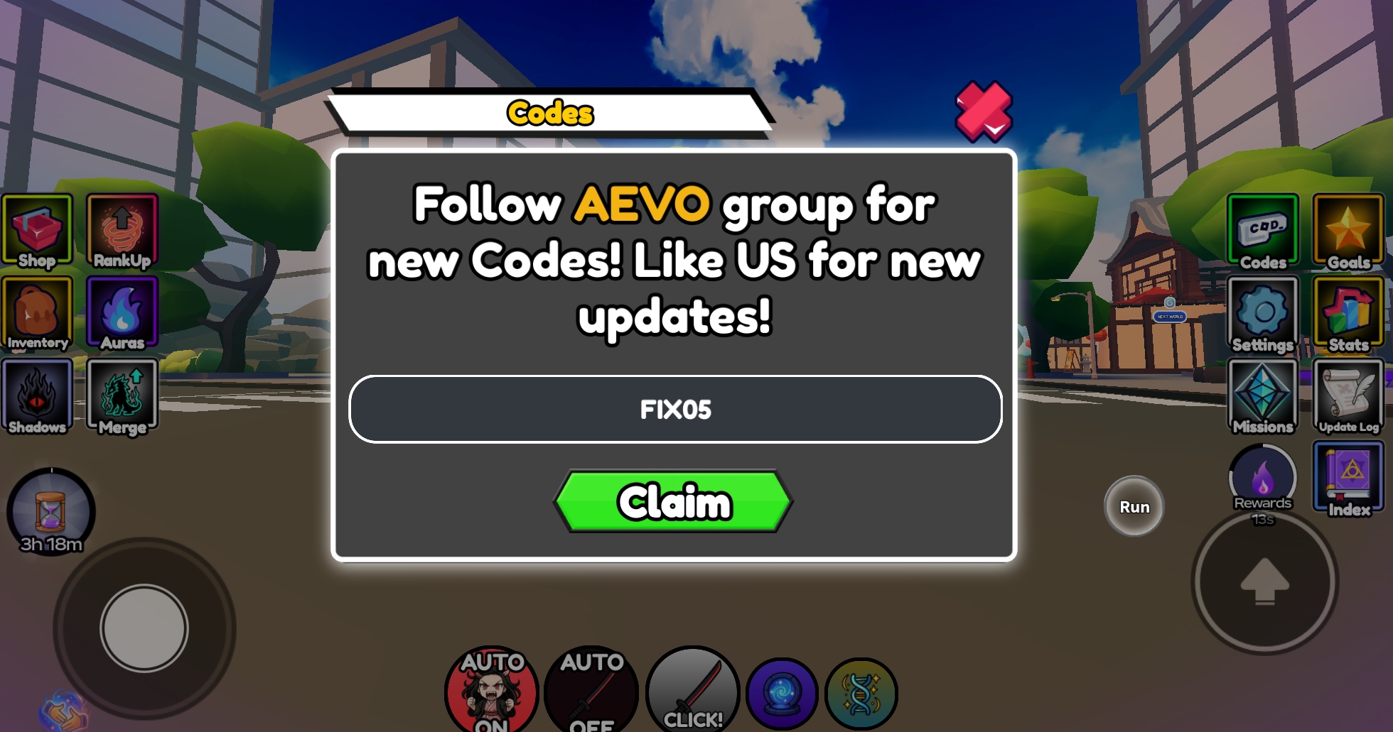 Anime Evolution Codes March 2026