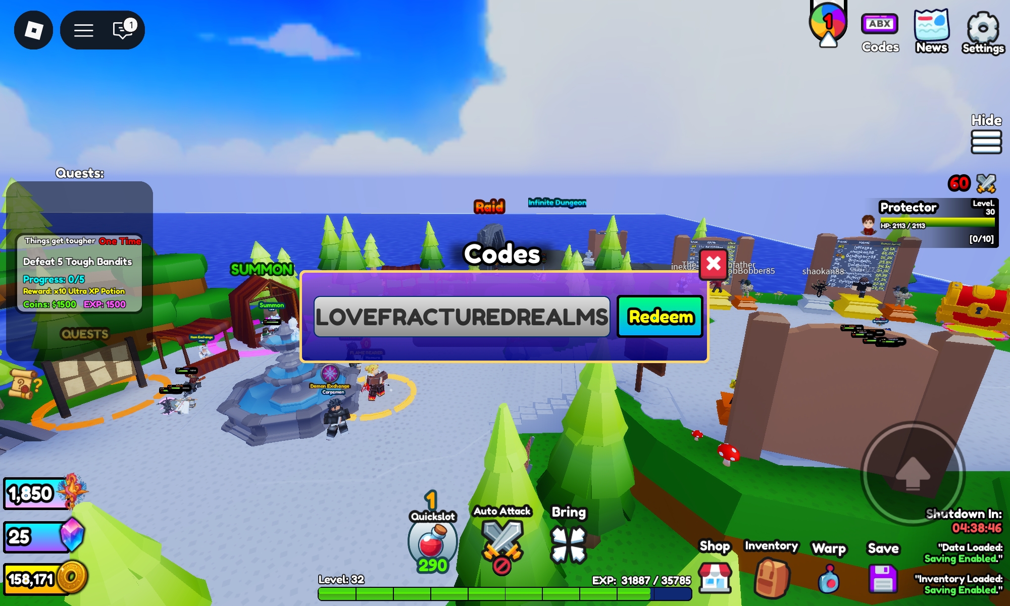 Fractured Realms Codes January 2026