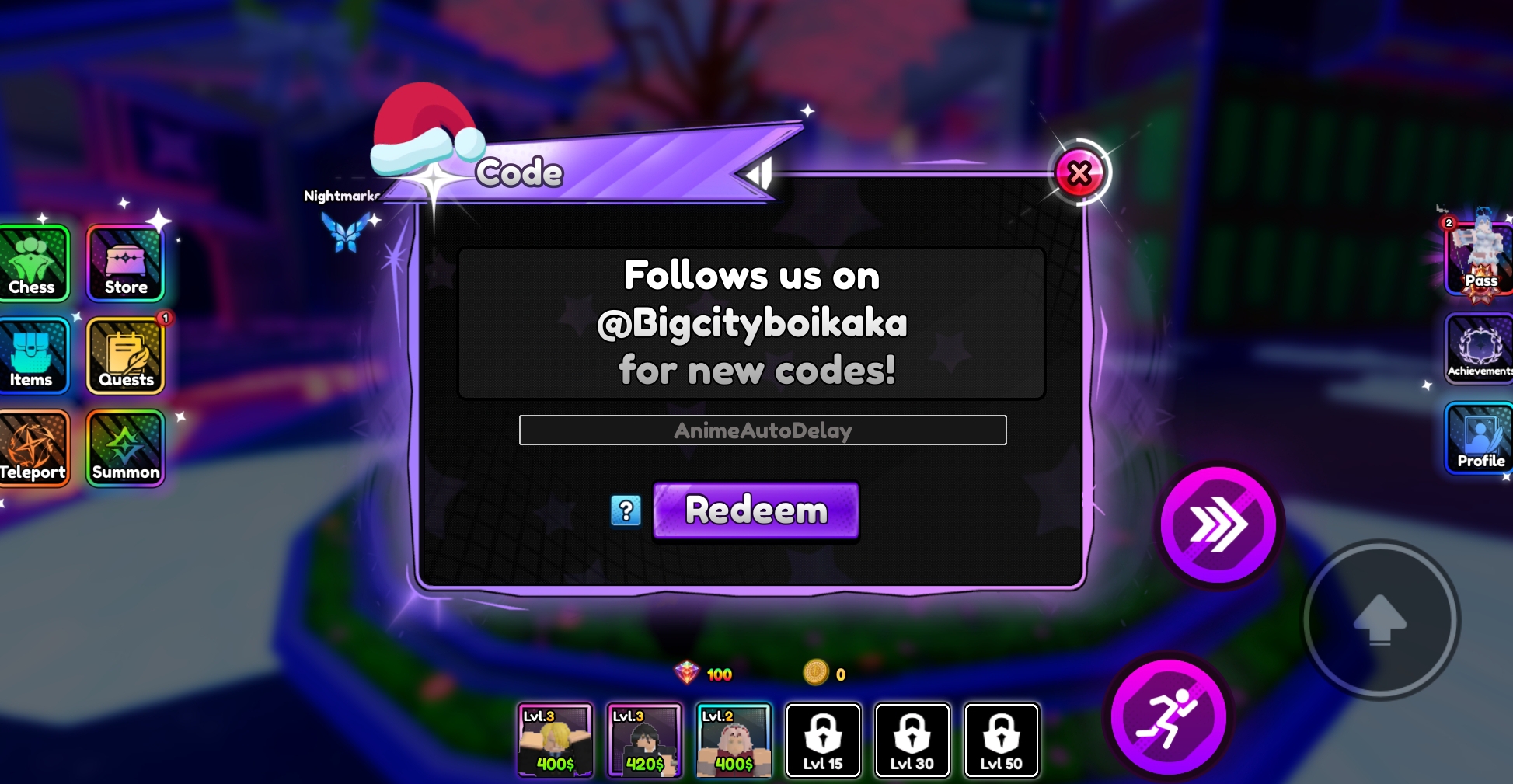 Anime Auto Chess Codes February 2026