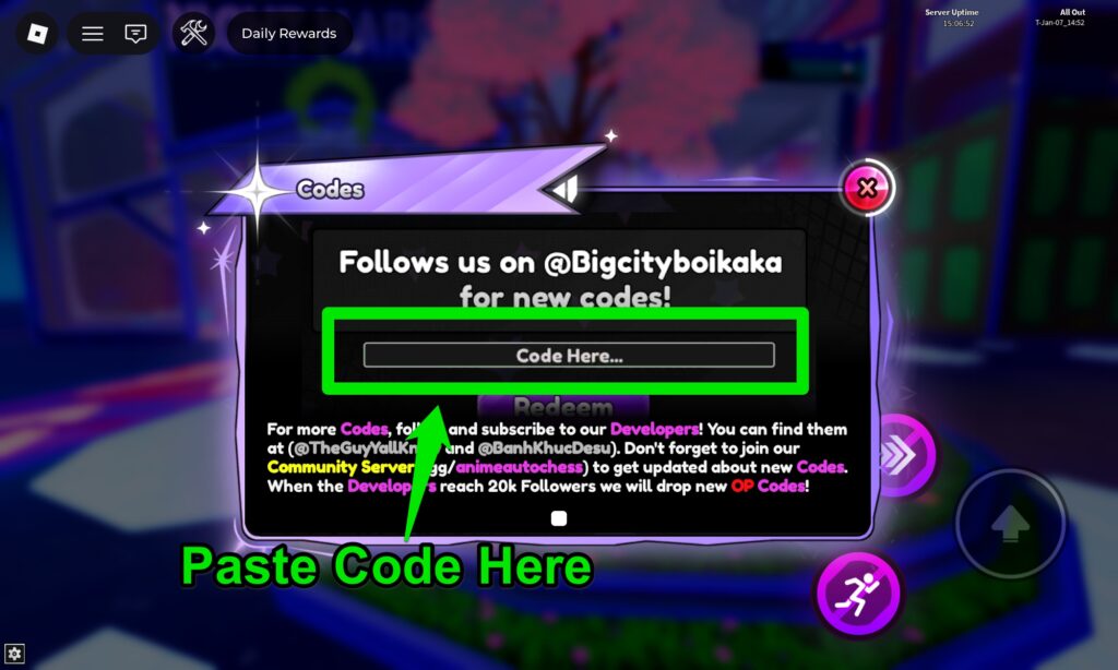 Anime Auto Chess Codes February 2026