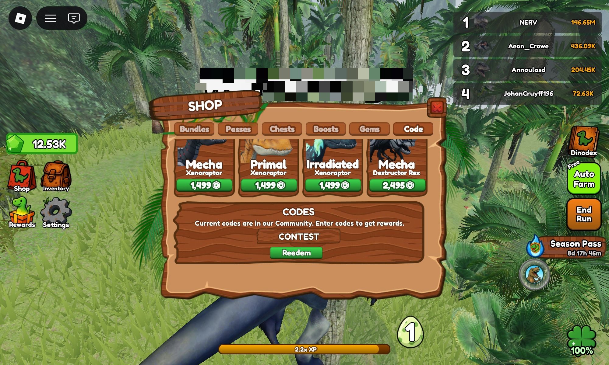 Be Dino Codes May 2026